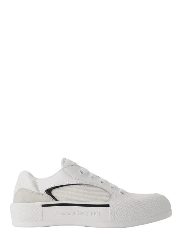 Alexander McQueen Oversized Sneakers - White