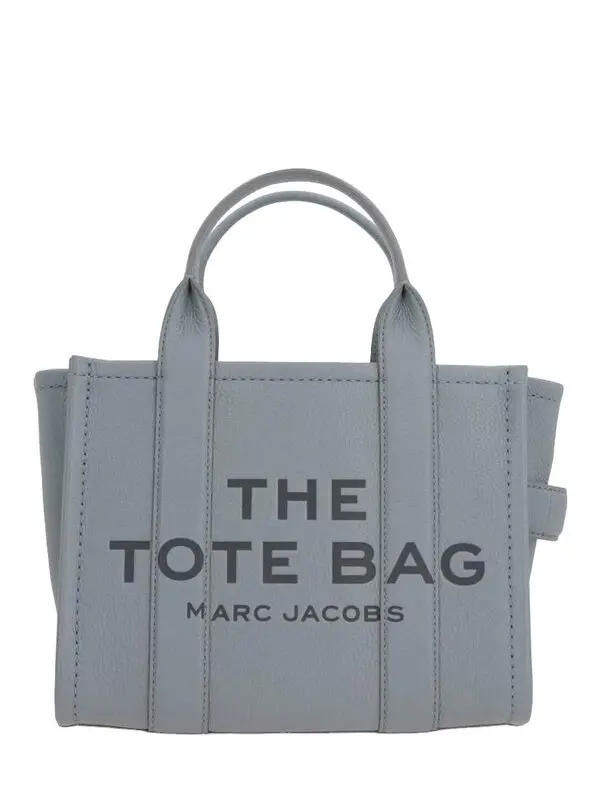Marc Jacobs Grained Leather Tote Bag - Grey