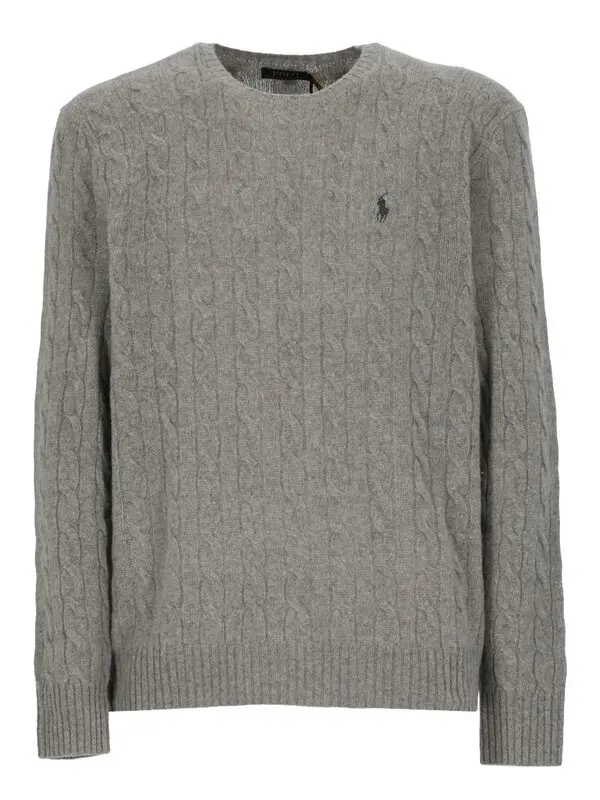 Ralph Lauren Wool And Cashmere Sweater - Grey