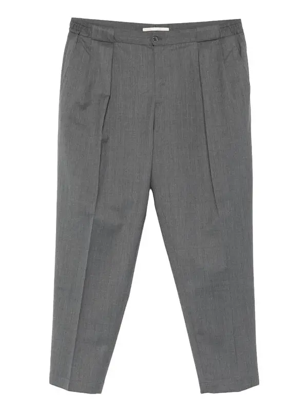 BRIGLIA 1949 Pleated Front Trousers - Grey