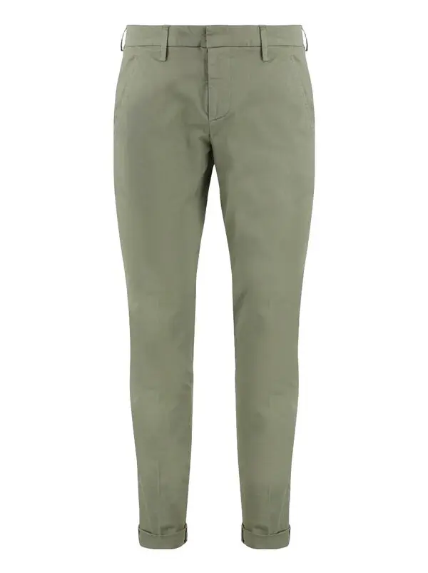 DONDUP Gaubert Cotton Trousers - Green