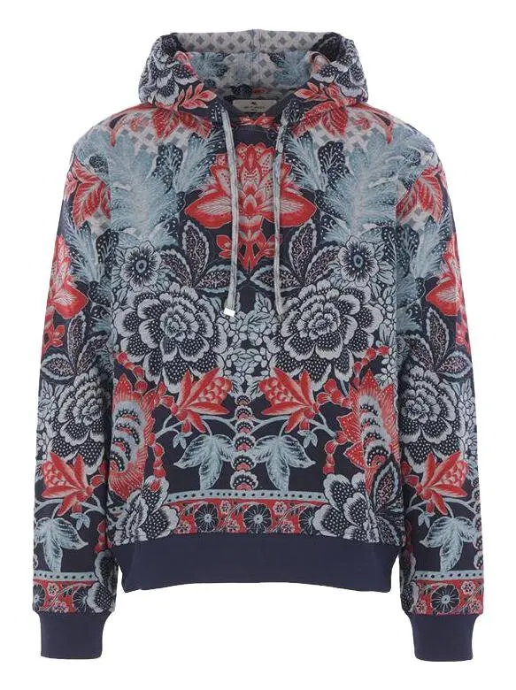 Etro Sweater - Blue Background Printing