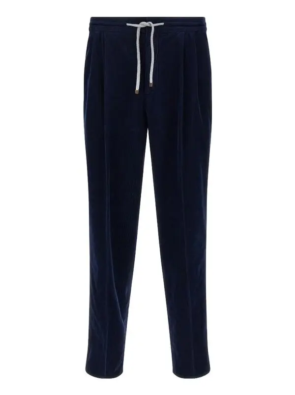 Brunello Cucinelli Corduroy Trousers - Blue