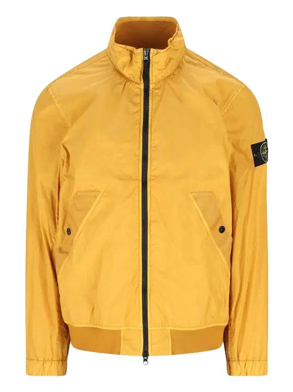 Stone Island Crinkle Reps Ny Jacket - Orange