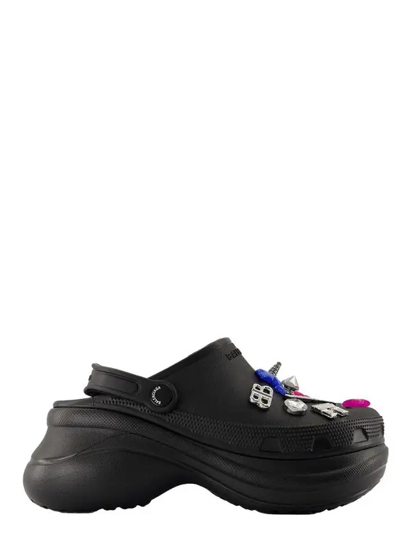 Balenciaga Crocs Mules - Black