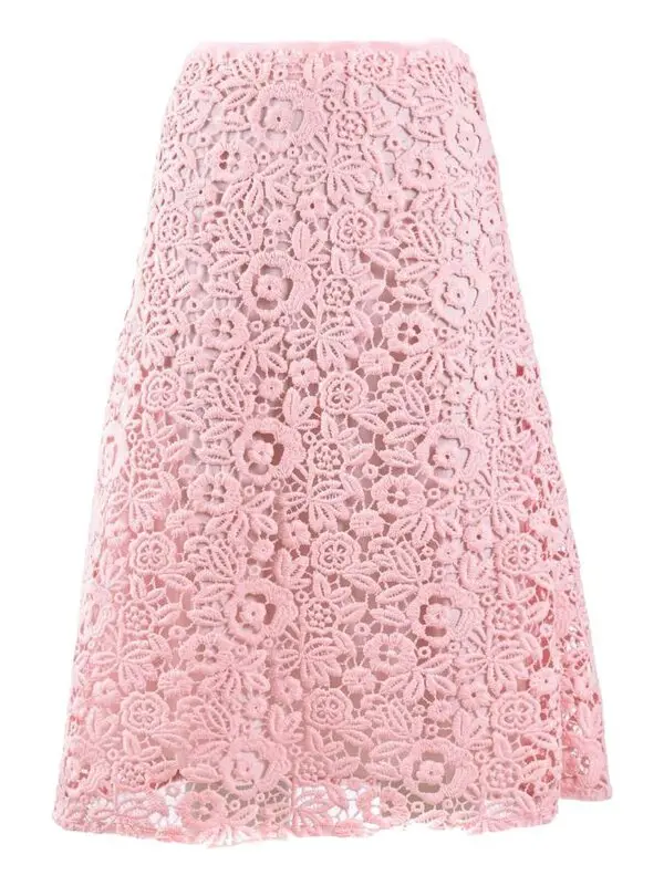 Miu Miu Midi Skirt - Pink