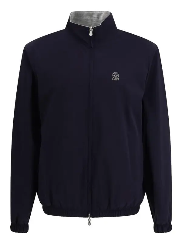Brunello Cucinelli Reversible Jacket - Blue