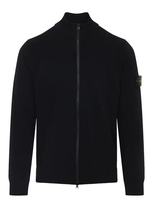 Stone Island Knit Sweater - Black