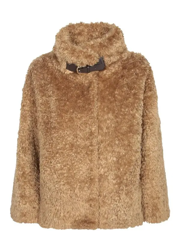 Herno Fur Jacket - Beige