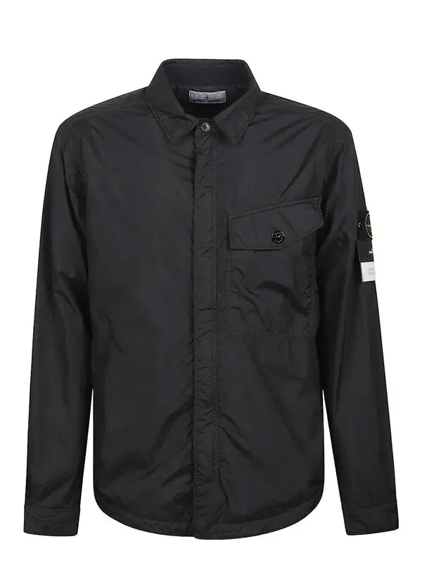 Stone Island Light Jacket - Black