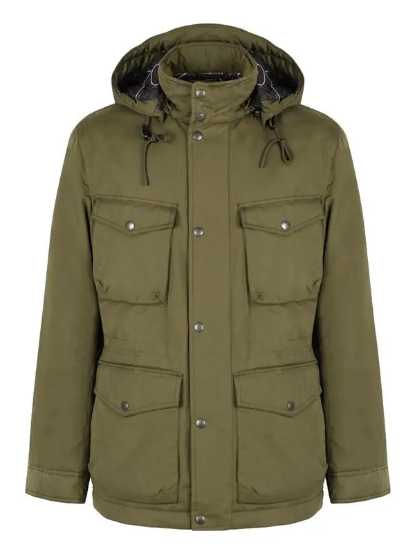 Woolrich Field Hooded Parka - Green