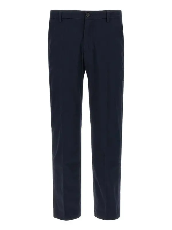 DEPARTMENT 5 Prince Cotton Cropped Pants - Blue