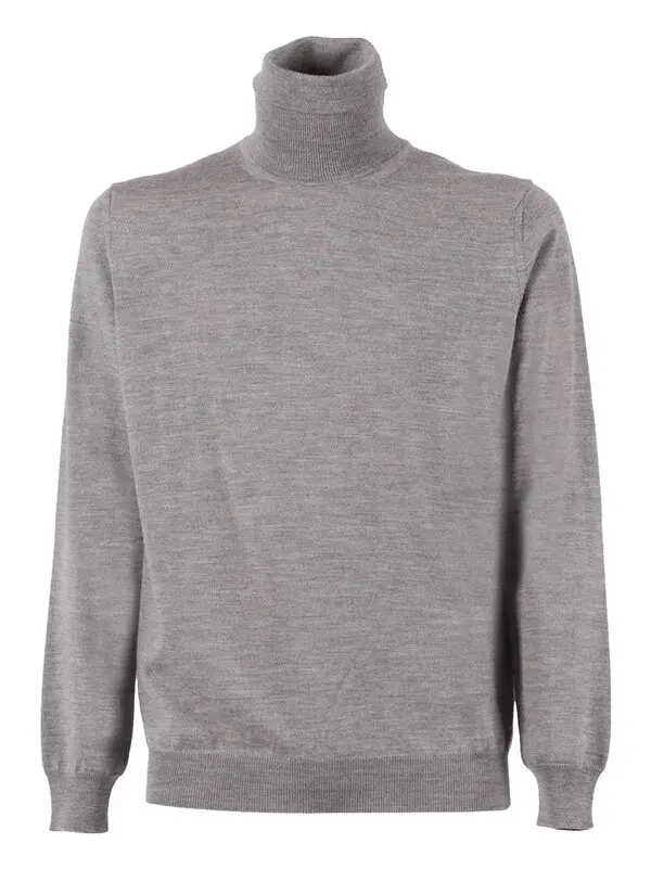KANGRA High Neck Turtleneck - Gray