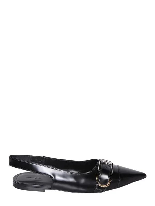 Givenchy Slingback Flat Voyou Loafer - Black