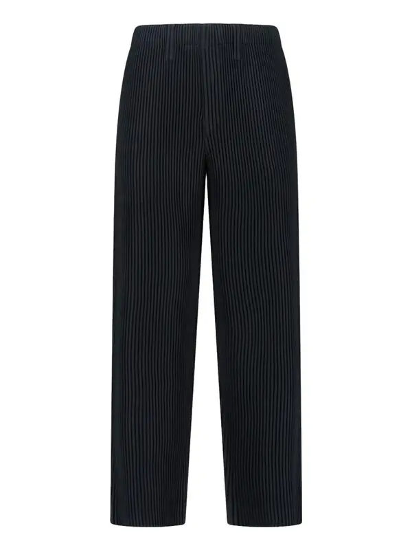 Issey Miyake Pleated Trousers - Black