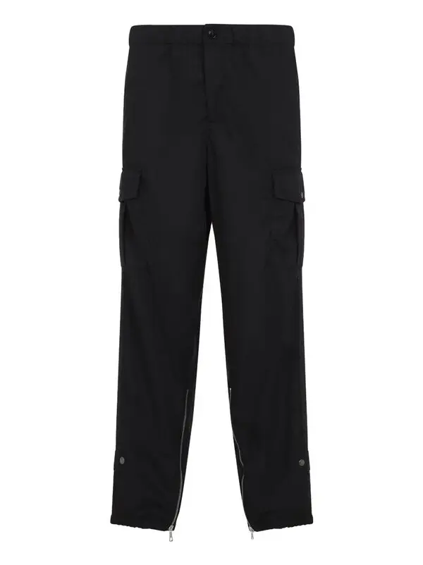 Dries Van Noten Pebb Polyester Pants - Black