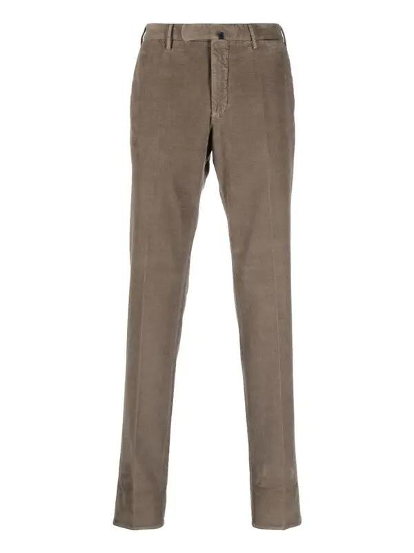 Incotex Straight Leg Trousers - Beige