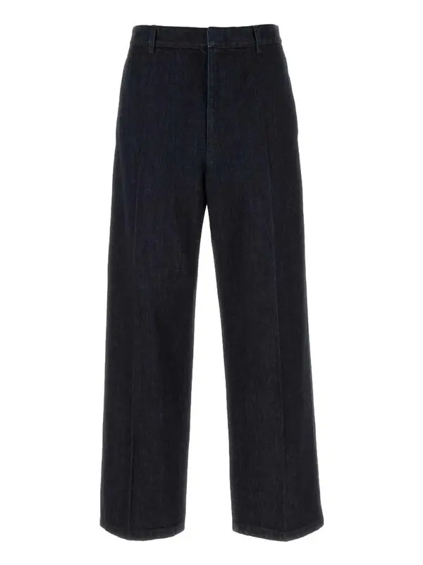 JIL SANDER Wide Leg Jeans - Blue