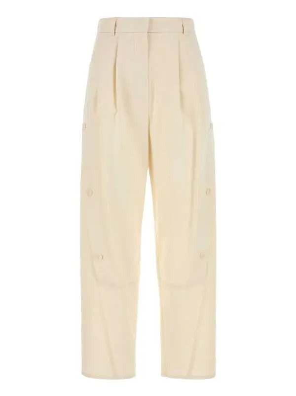 Max Mara Cathedral Pants - White