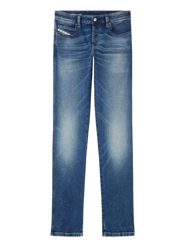 Diesel Straight Leg Jeans - Multicolor