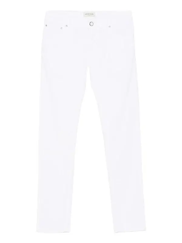 Jacob Cohen Classic Five-pocket Trousers - White