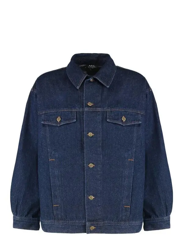 A.p.c. Elvis Denim Jacket - Navy