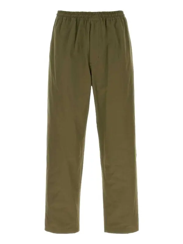 Prada Cotton Trousers - Green