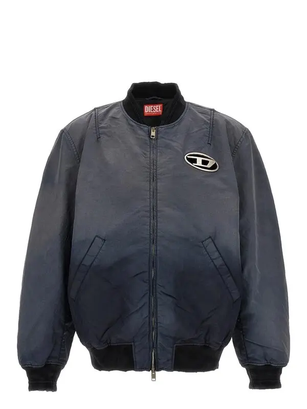 Diesel J-kepes Bomber Jacket - Gray