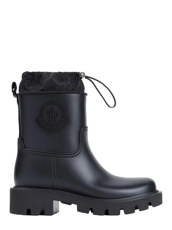 Moncler Kickstream Pvc Boots - Black