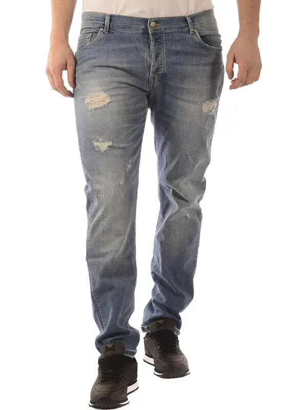 DANIELE ALESSANDRINI Denim Jeans - Navy