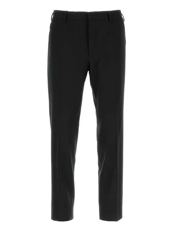 Prada Stretch Wool Pants - Black