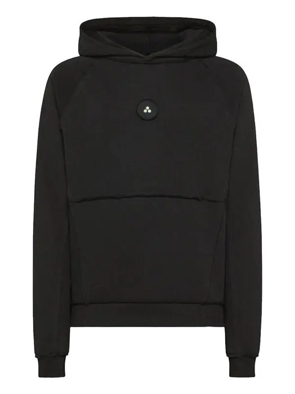 Peuterey Hoodie With Kangaroo Pocket - Black