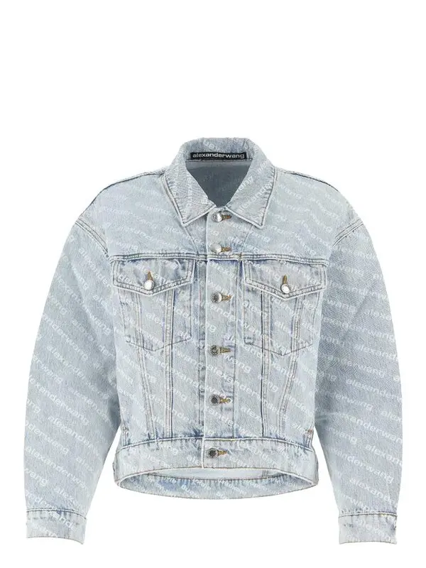Alexander Wang Denim Jacket - Printed