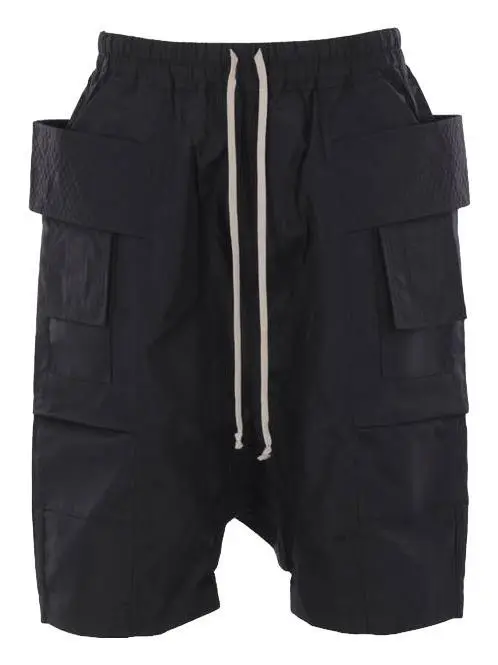 Rick Owens Cargo Shorts - Black
