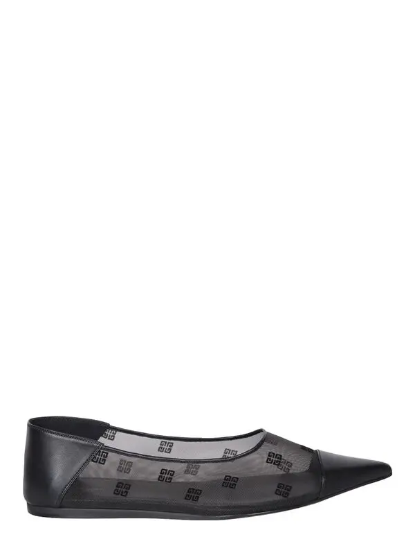 Givenchy 4g Ballerina Flat - Black