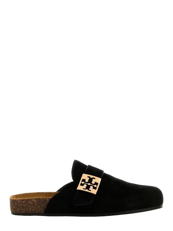 Tory Burch Mellow Mule - Perfect Blk/gold