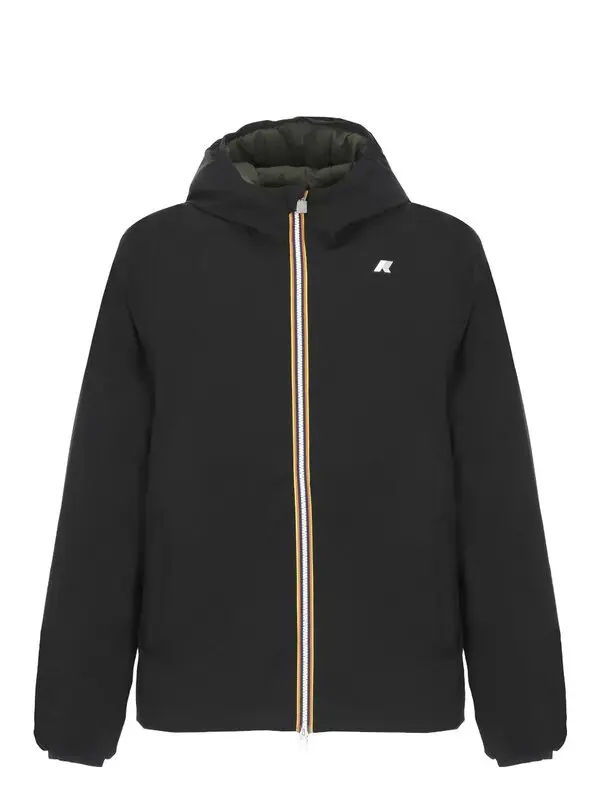 K-WAY Reversible Jacket - Black