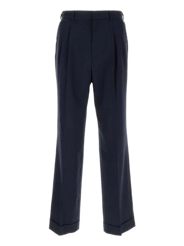 Casablanca Wool Pants - Blue