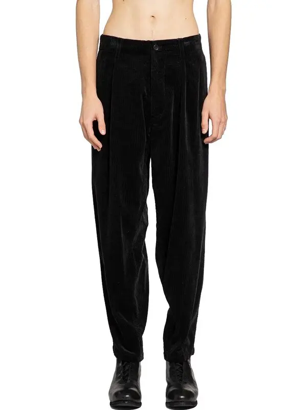 Adidas Flat Front Trousers - Black