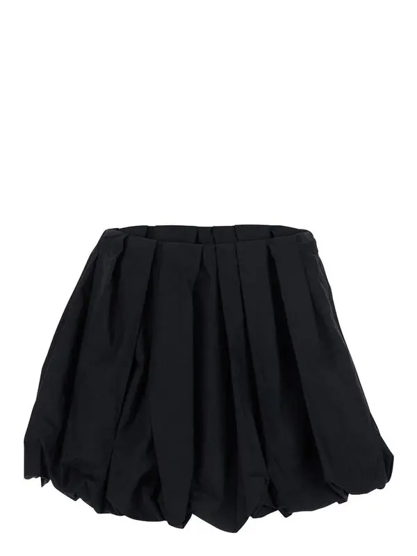 Pinko Cotton Cadric Mini Skirt - Black