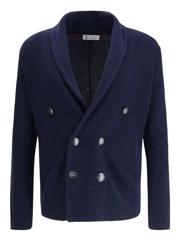 Brunello Cucinelli Cardigan - Blue