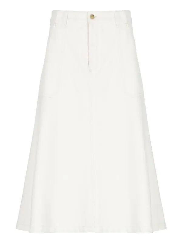 A.p.c. Cotton Skirt - Beige
