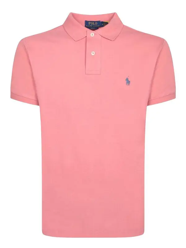 Polo Ralph Lauren Pique Polo Shirt - Pink