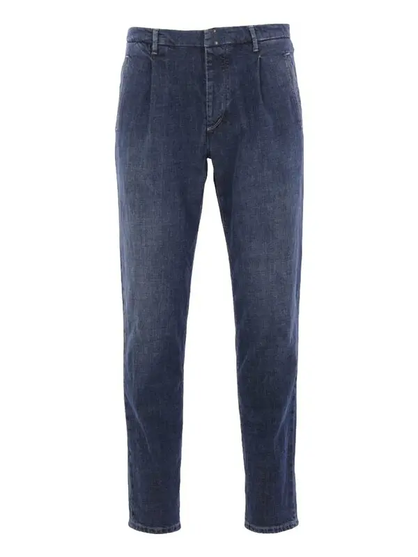 Incotex Cotton Denim Jeans - Navy