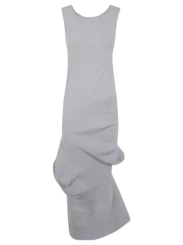 Issey Miyake Emerge Long Dress - Grey
