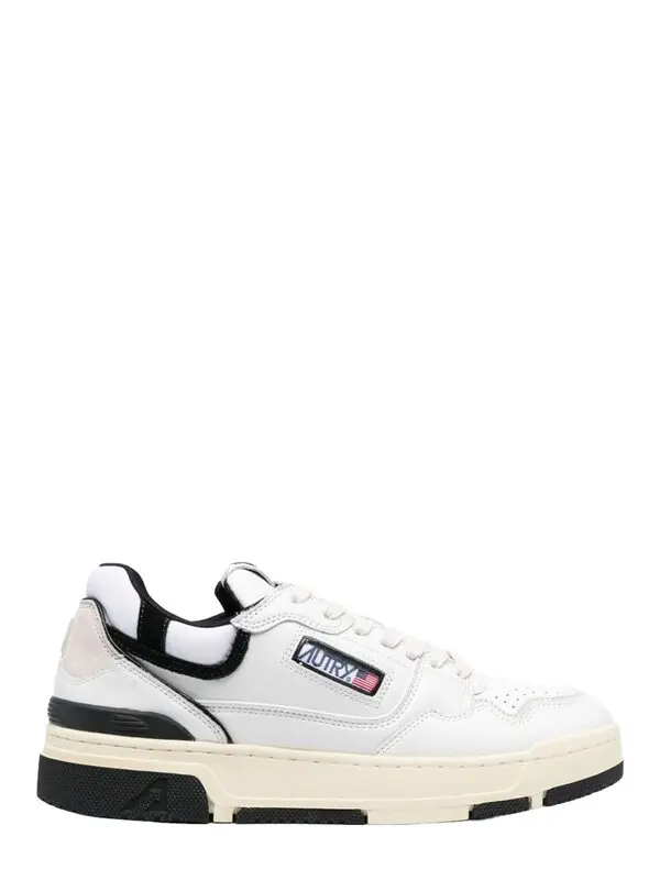 AUTRY Leather And Suede Sneakers - White