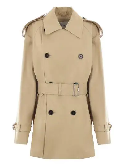Burberry Short Trench Coat - Beige