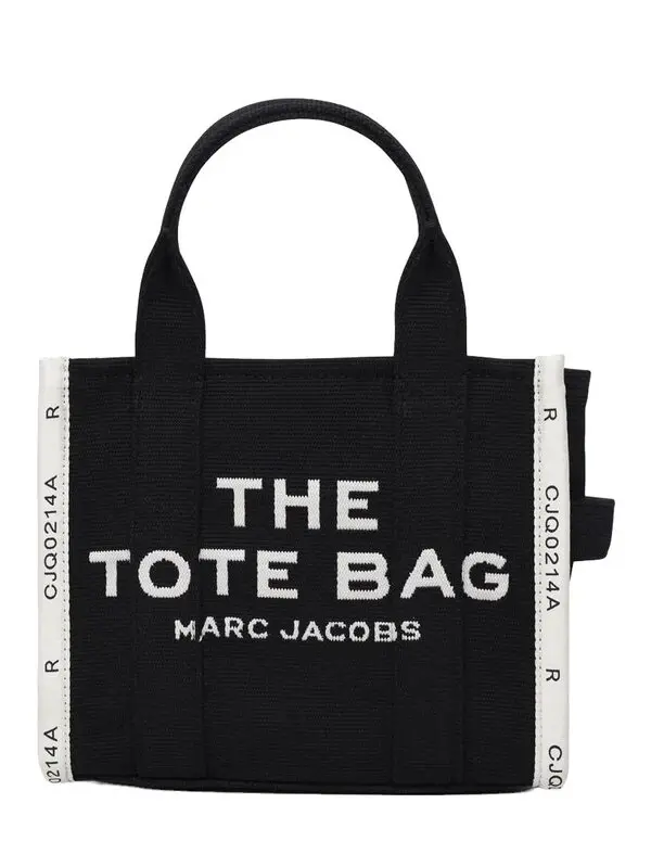 Marc Jacobs Small Cotton Jacquard Tote - Black