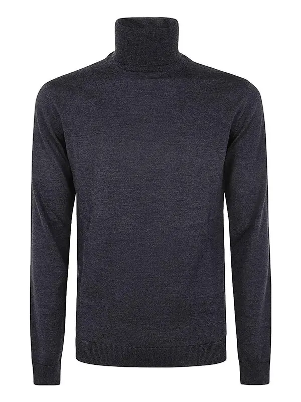 ROBERTO COLLINA Turtleneck Pullover - Grey
