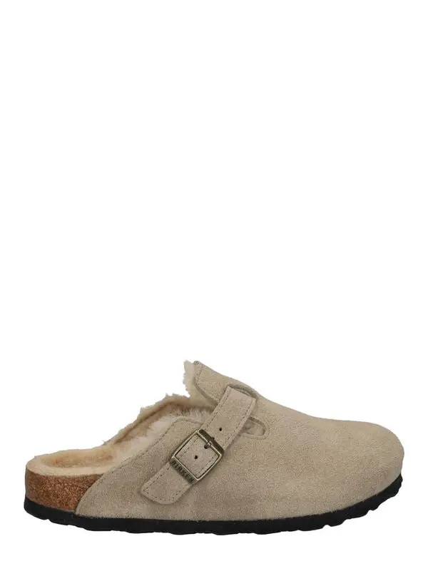 BIRKENSTOCK Boston Shearling Clog - Beige